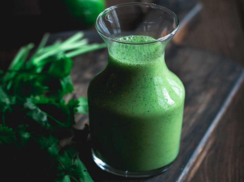 Pitta Balancing Cilantro Juice – ChocolaTree Organic Oasis