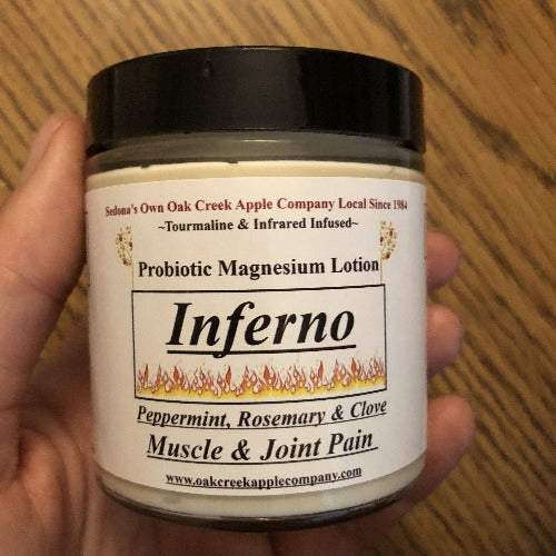 Oak Creek Apple Company Probiotic Magnesium ACV Lotion - Inferno - Mus ...